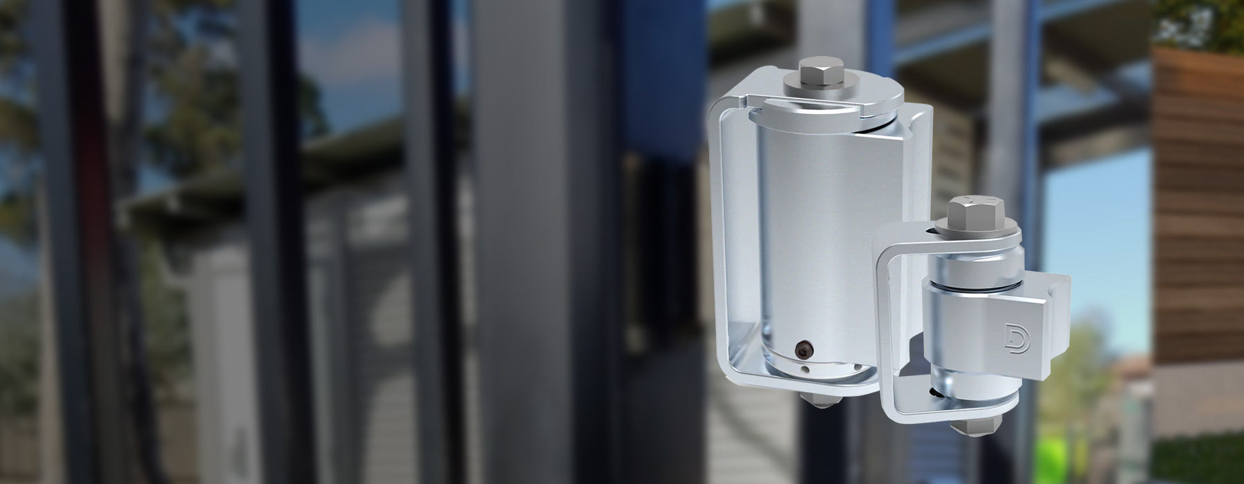 Heavy duty gate hinges, closers and hardware from Shut It.